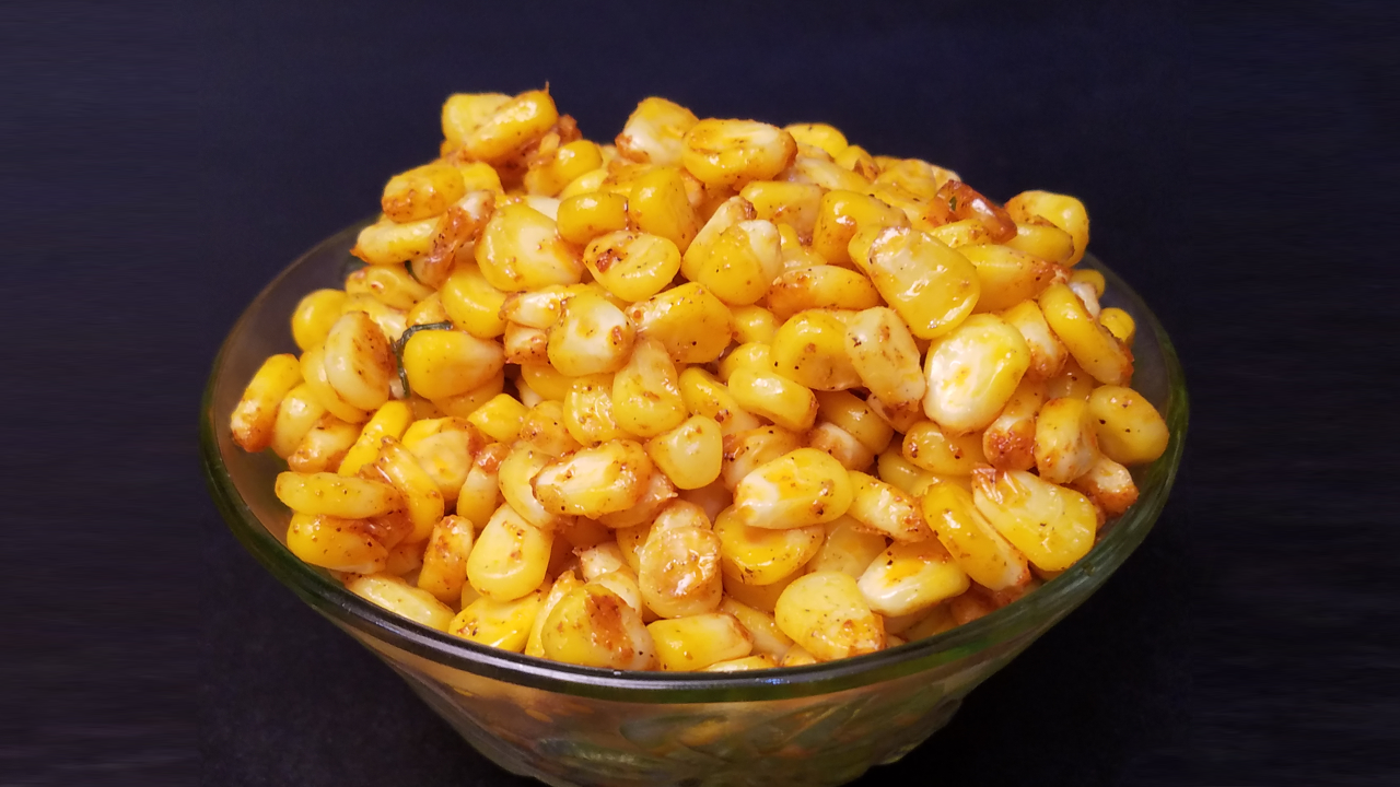 Sweet Corn | Spicy Sweet Corn Chat Recipe in Telugu by Hyderabadi Ruchulu