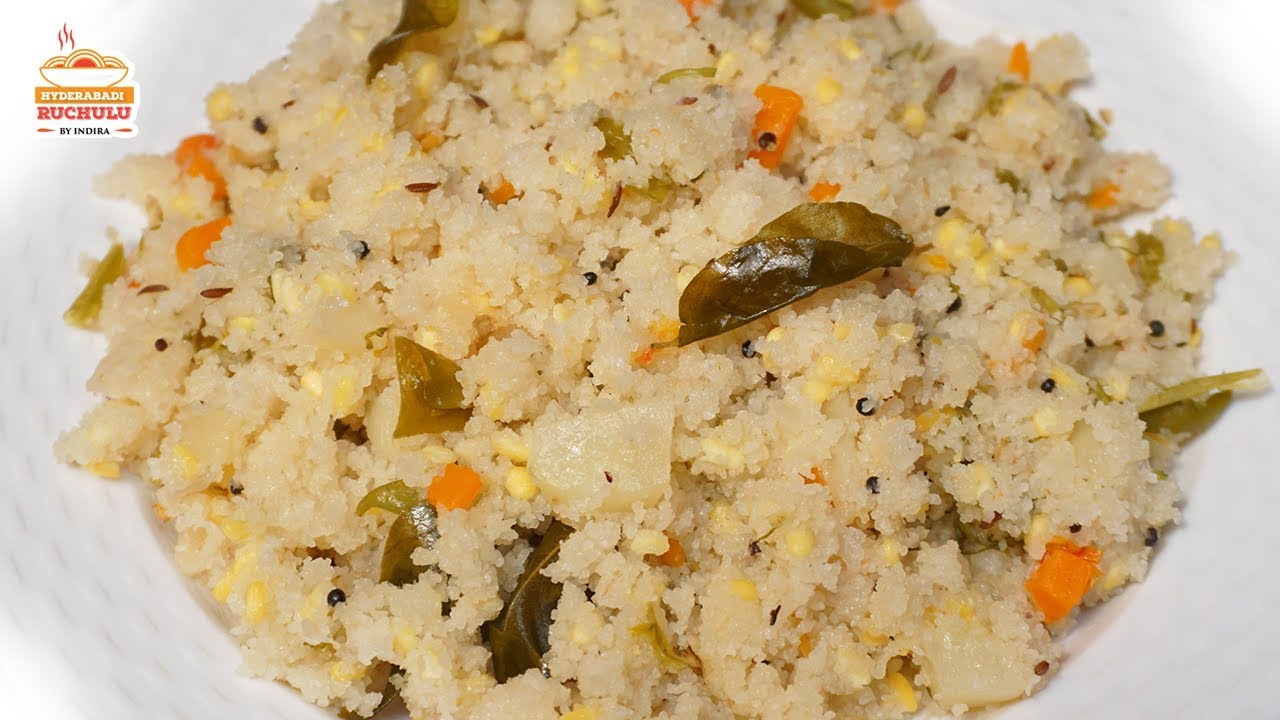 Biyyam Ravva Upma - Recipe - Hyderabadi Ruchulu
