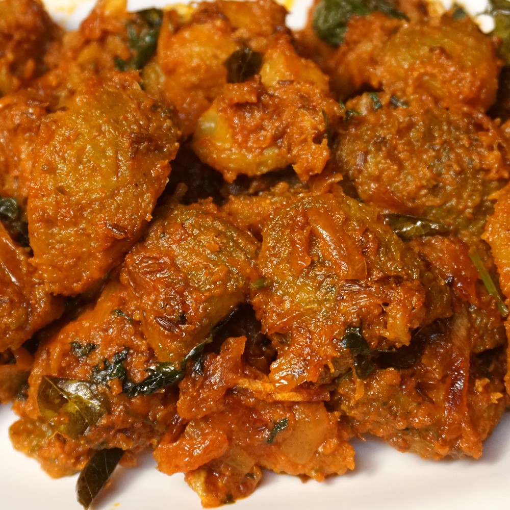 Boda Kakarakaya Fry - Hyderabadi Ruchulu