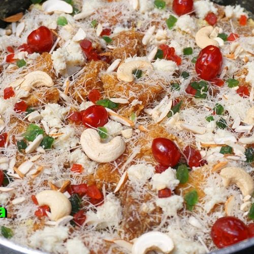 Double Ka Meetha Recipe Preparation in Telugu | Bread Halwa Sweet