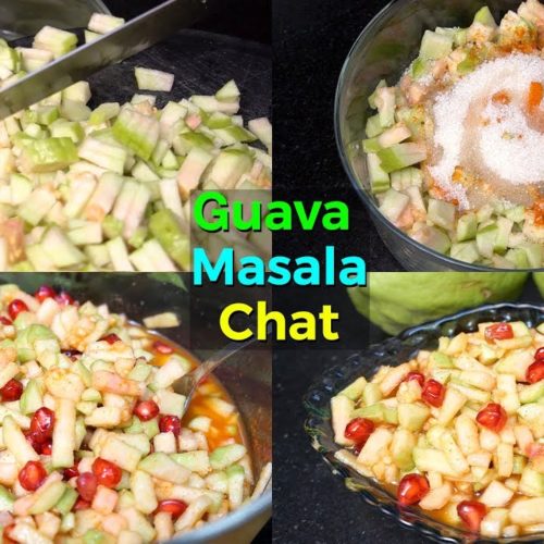Guava Chat Masala Recipe | Sweet Jamakaya Chat Masala Preparation