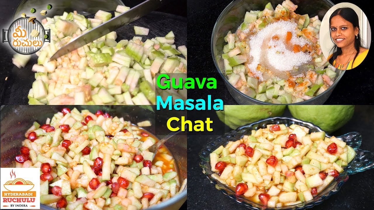 Guava Chat Masala Recipe | Sweet Jamakaya Chat Masala Preparation