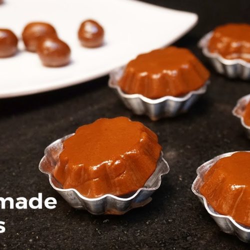 HomeMade Candy Recipe in telugu | Choclate Recipe With Curd at Home