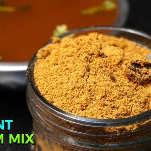Instant Rasam Powder Mix Preparation | Easy Rasam Powder Recipe