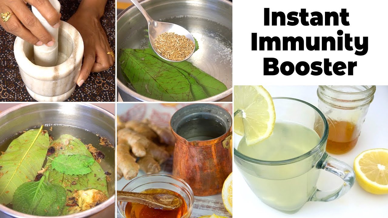 Immunity Booster Drink Recipe In Telugu | Homemade Immunity Booster