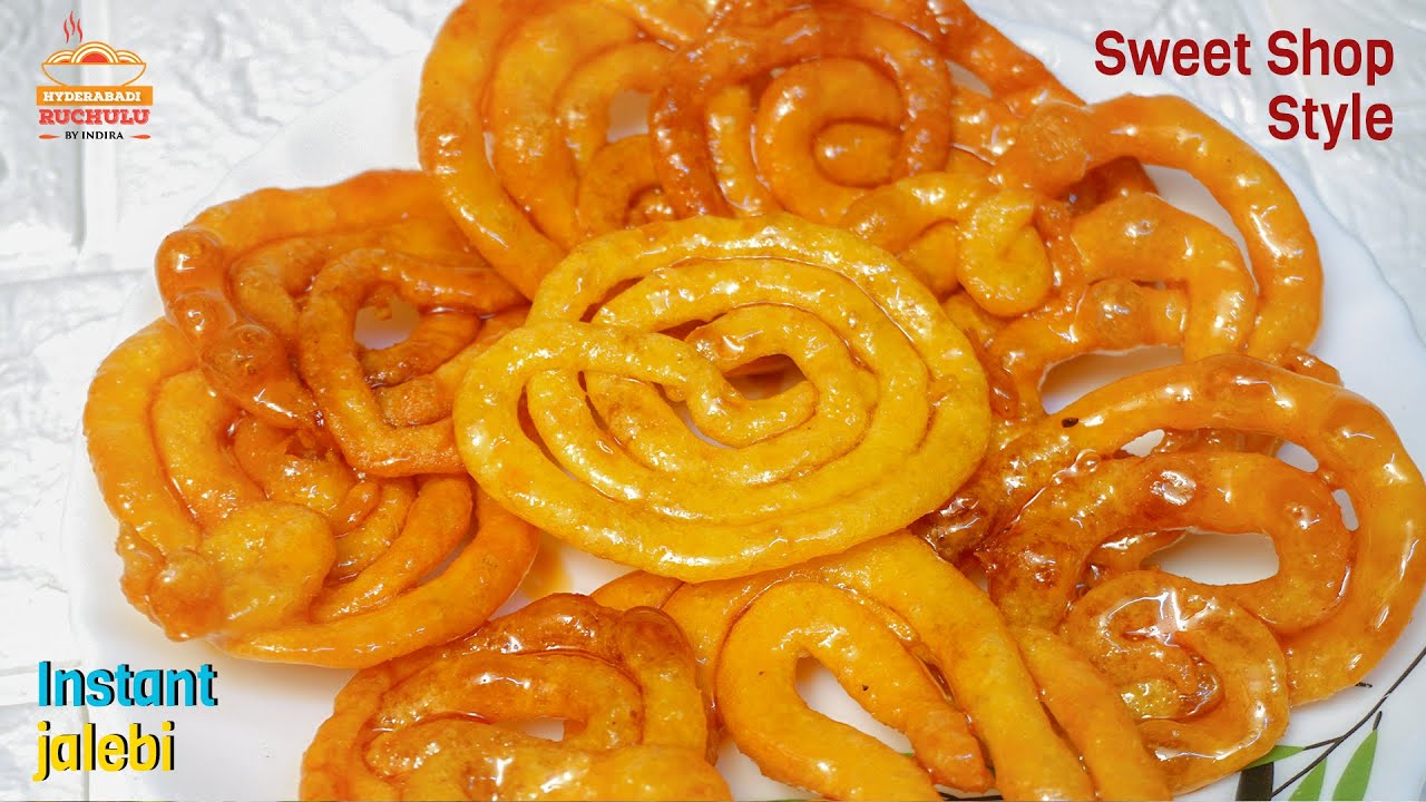 Bellam Jilebi | Jaggery Jalebi Recipe - Hyderabadi Ruchulu