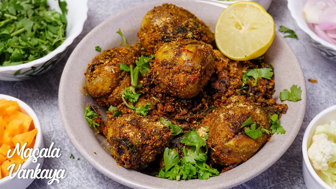 Gutti Vankaya Fry - Hyderabadi Ruchulu